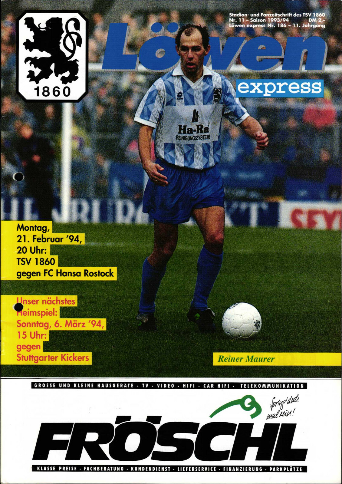 ii-bl-93-94-tsv-1860-munich-fc-hansa-rostock-21-02-1994-pure-maurer