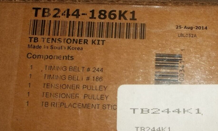 Engine Timing Belt Component Kit - CRP TB244-186K1 | eBay