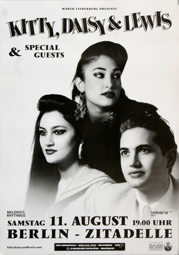 Kitty,Daisy & Lewis - Smoking IN Heaven, Tour 2012 Concert Poster | eBay