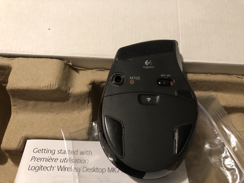 Logitech MK710 Wireless Desktop Keyboard and Mouse w/Unifying Recever ...