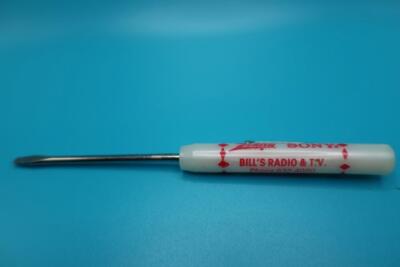 BILL'S RADIO & TV ~ O'FALLON ILLINOIS ~ ADVERTISING POCKET SCREWDRIVER ...