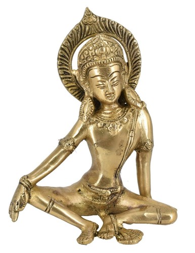 Whitewhale Brass Lord Indra Statue Idol Figurine Indra Murti Home Décor ...