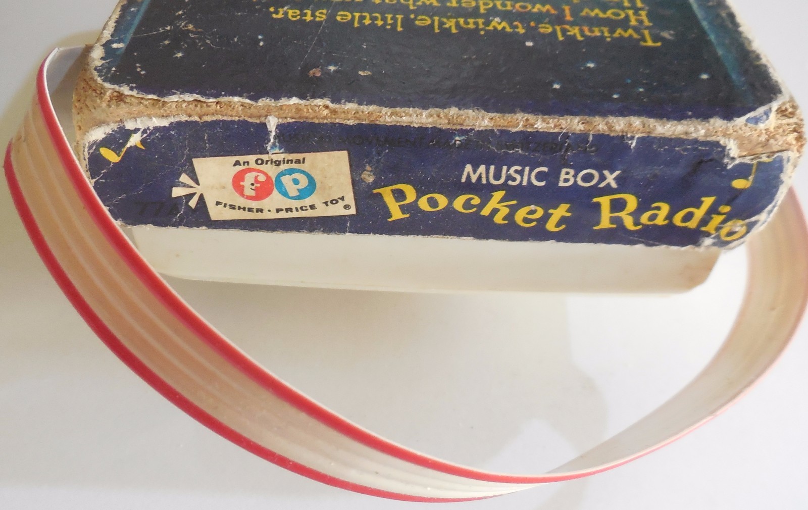 POCKET RADIO MUSIC BOX FISHER PRICE TOY VINTAGE MUSIC BOX | eBay