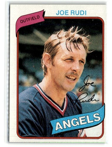1980 Topps Baseball #556 Joe Rudi California Angels | eBay