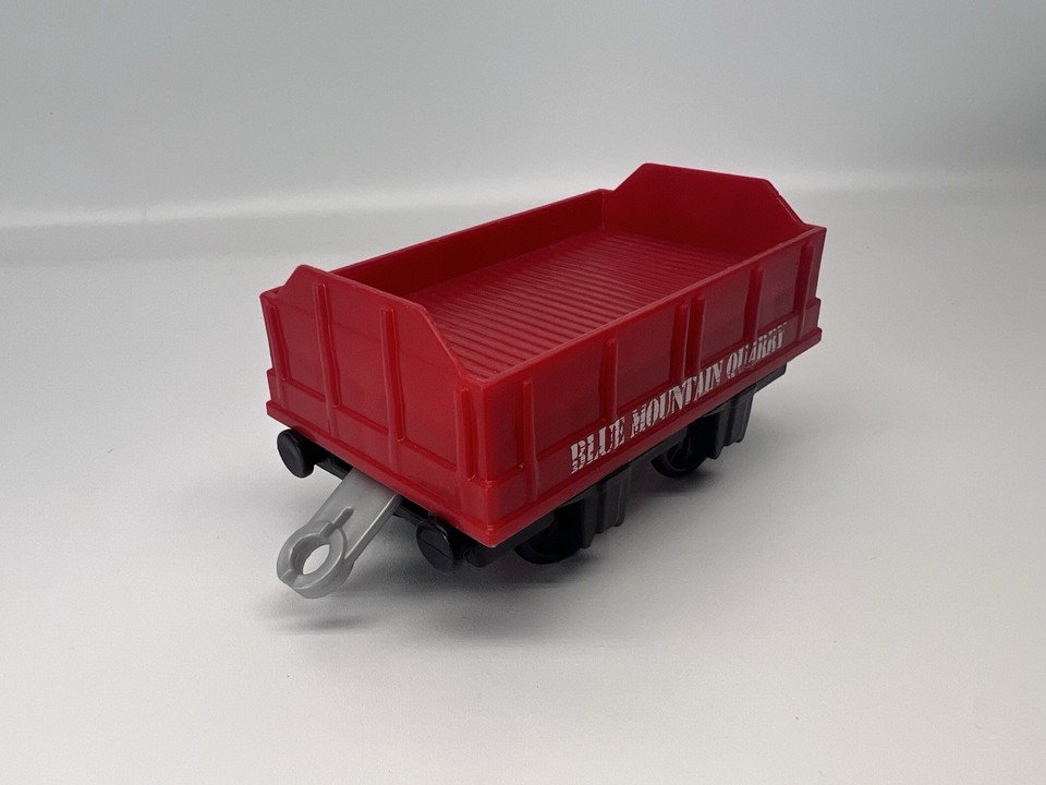 THOMAS & FRIENDS 2013 MATTEL TRACKMASTER Blue Mountain Quarry Red Cargo ...