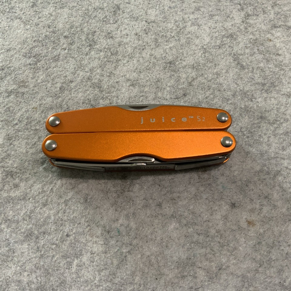 Leatherman Juice S2 Orange Multi Tool Perfect Condition Rare Retired | eBay