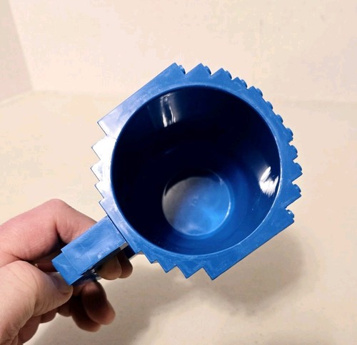 Thinkgeek Lego Build-On Coffee Mug Cup, 4.75" Tall 3.75” Widemouth ...