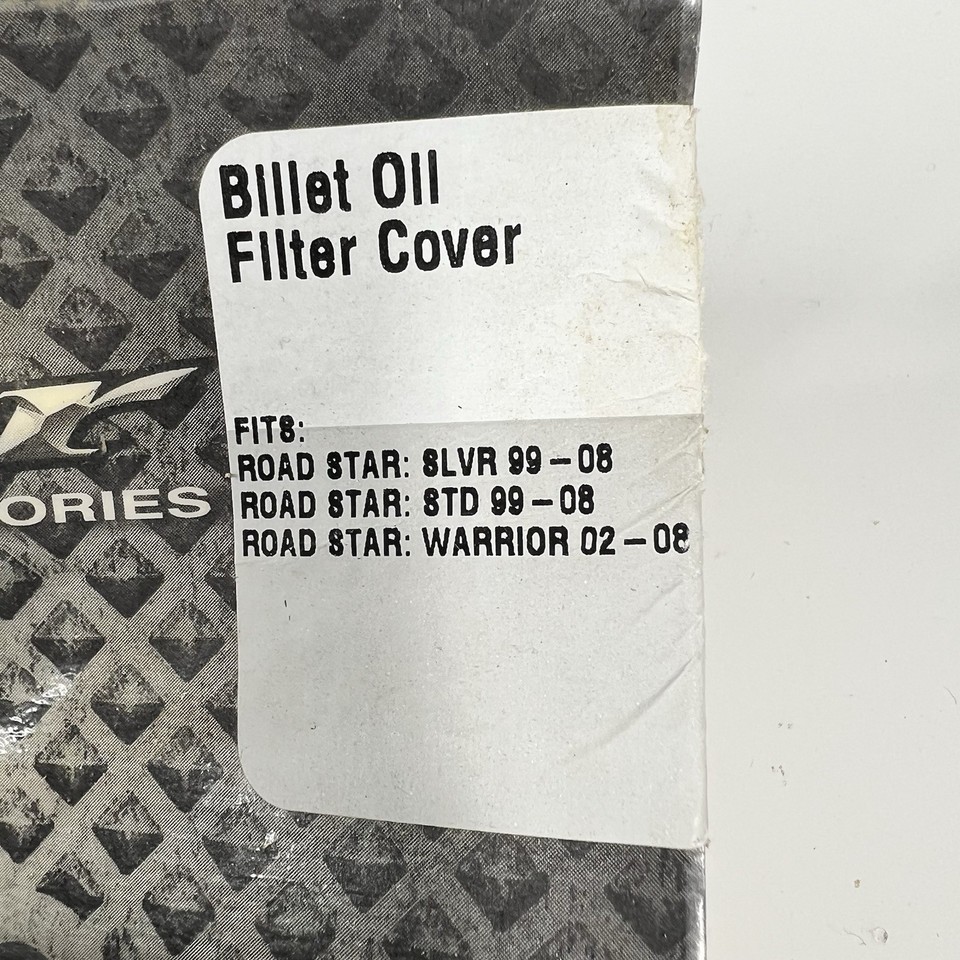 Yamaha Star OEM Chrome Billet Oil Filter Cover For Road Stars - See ...