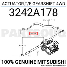 Mitsubishi 3242A169 - Rail T/f Gearshift for sale online | eBay