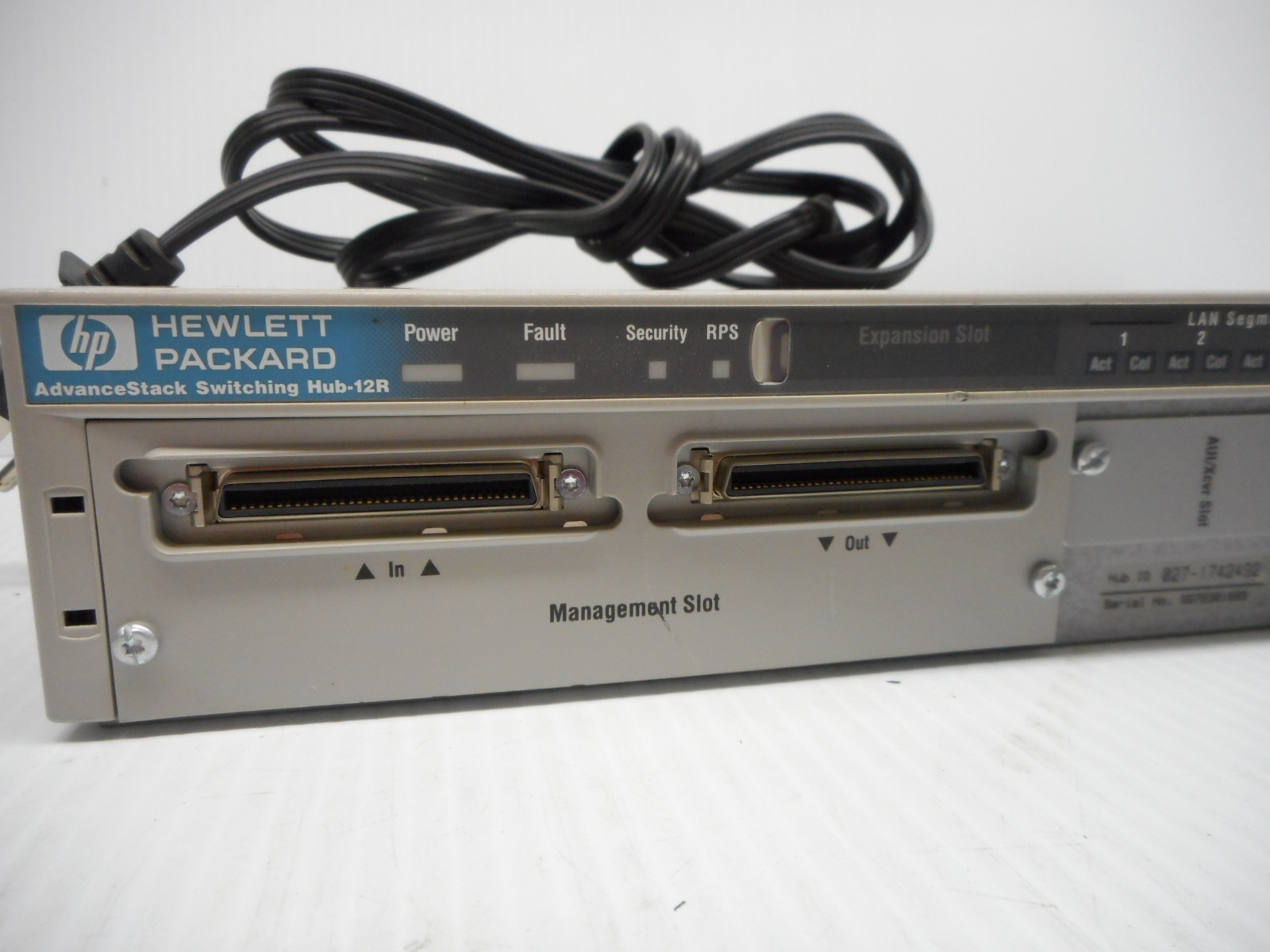 HP AdvanceStack Switching Hub 12-R Hub 12 Port Ethernet Switch/Hub | eBay