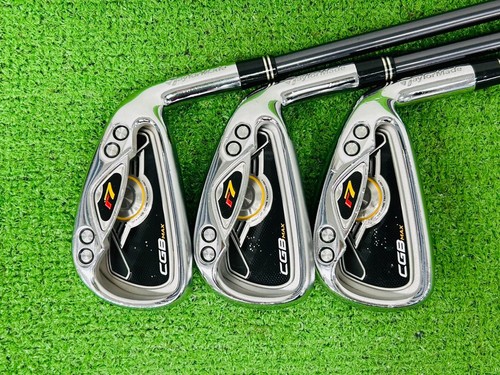Taylormade r7 CGB Max 2008 Iron 5-9+PW RH Reax Super Fast Regular ...