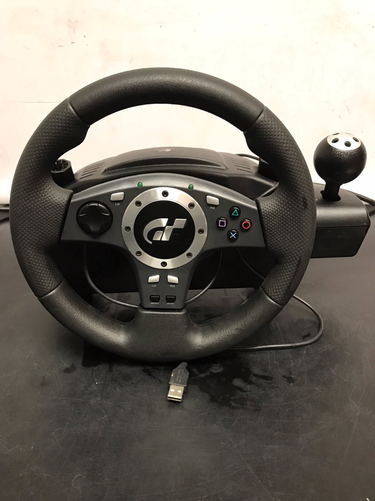 Logitech Driving Force Pro feecback stearing wheel Untested AS IS ...