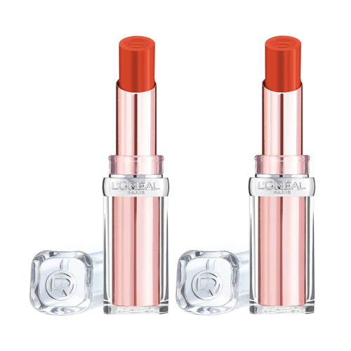 2x LOreal Glow Paradise Balm In Lipstick 244 Apricot Desire | eBay ...