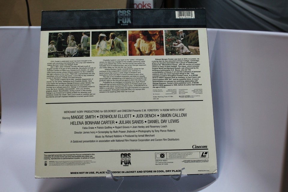 A Room with a View - LaserDisc - 1986 - USED - Tested | eBay