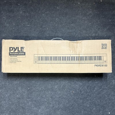 Pyle PKBRD8100 Electric Keyboard Piano 88 Keys, Foldable Digital Piano ...