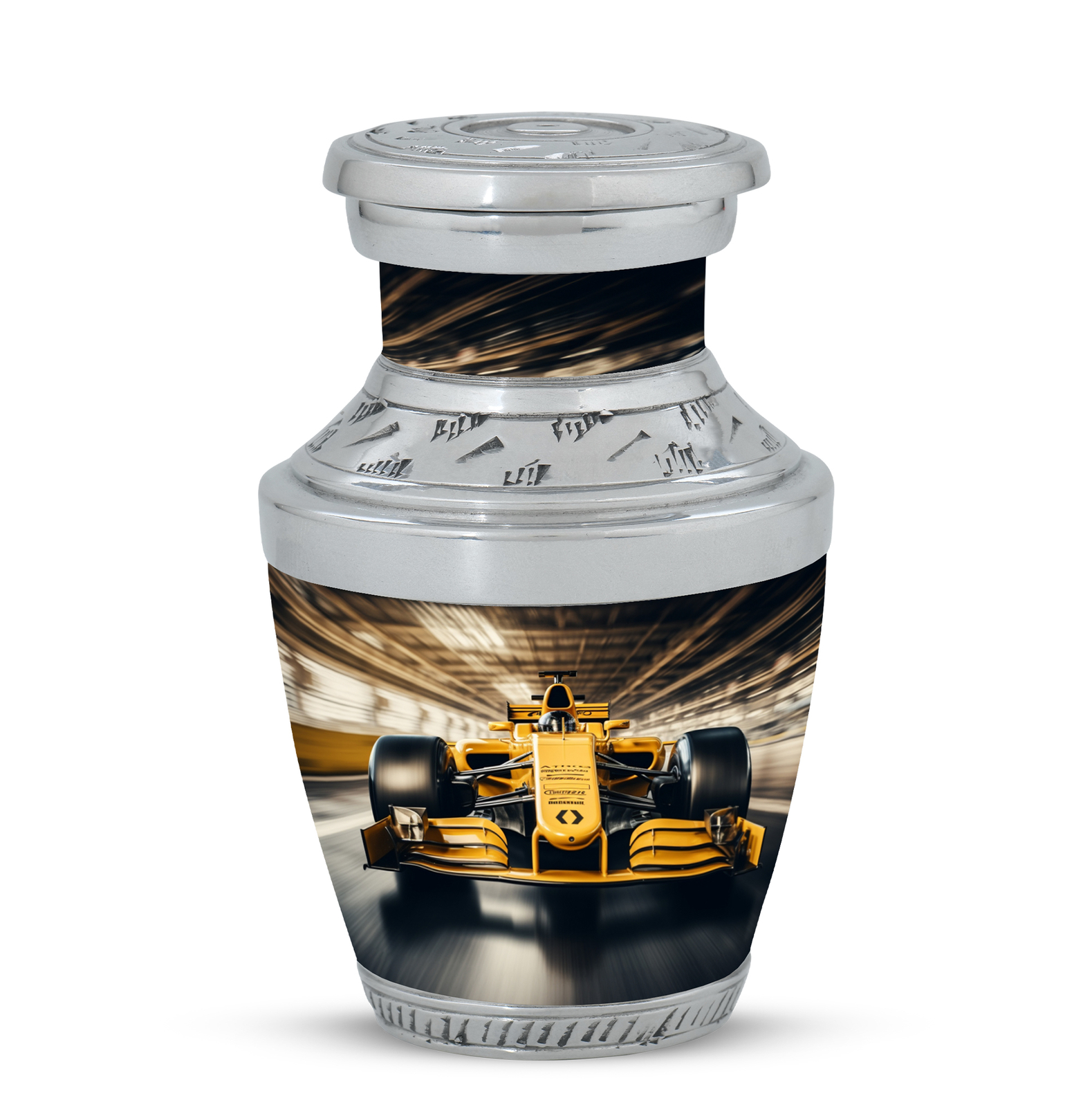 Creamtion Urns Formula Racing Car On Speed Track (3 Inch) Pack Of 1 | eBay