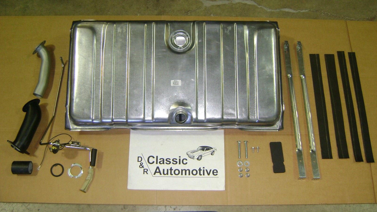 Fuel Tank 24pc Kit 67-68 Camaro w/ sending unit gas neck straps *In ...