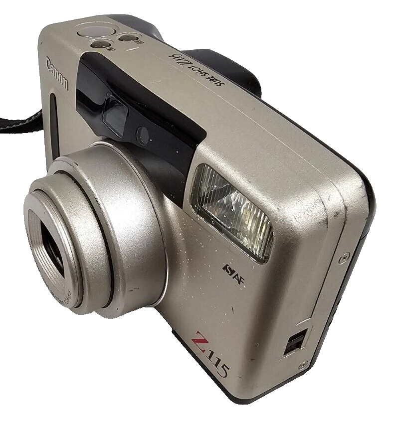 Canon Sure Shot Z115 Caption 35mm Point & Shoot Film Camera for sale ...