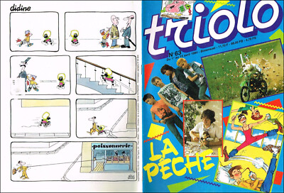 TRIOLO N° 63 de 1984 BE/BE+ (avec poster) | eBay