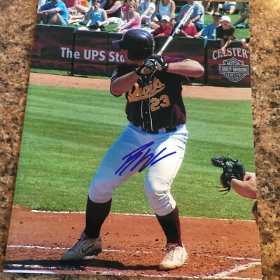 Brett Wallace Signed 8x10 Photo Arizona State Houston Astros St. Louis ...