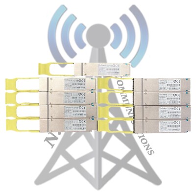 Lot of 9, Infinera, TOM-40G-Q-LRL, WOTRDH7LAA, 1.4km- 1310nm QSFP+ ...