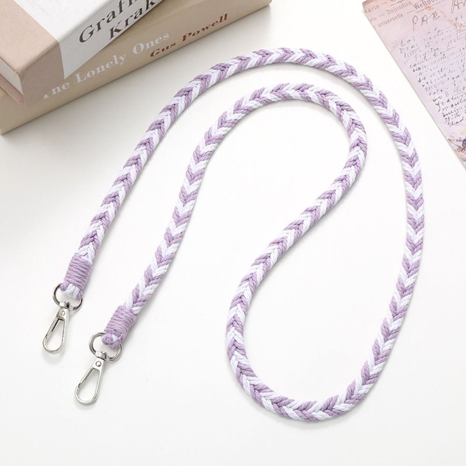 Versatile Handwoven Braided Bag Strap Women Crossbody Bag Belts | eBay