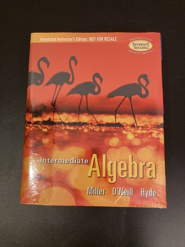 INTERMEDIATE ALGEBRA By Julie Miller & Molly O'neill 9780073023267 | eBay