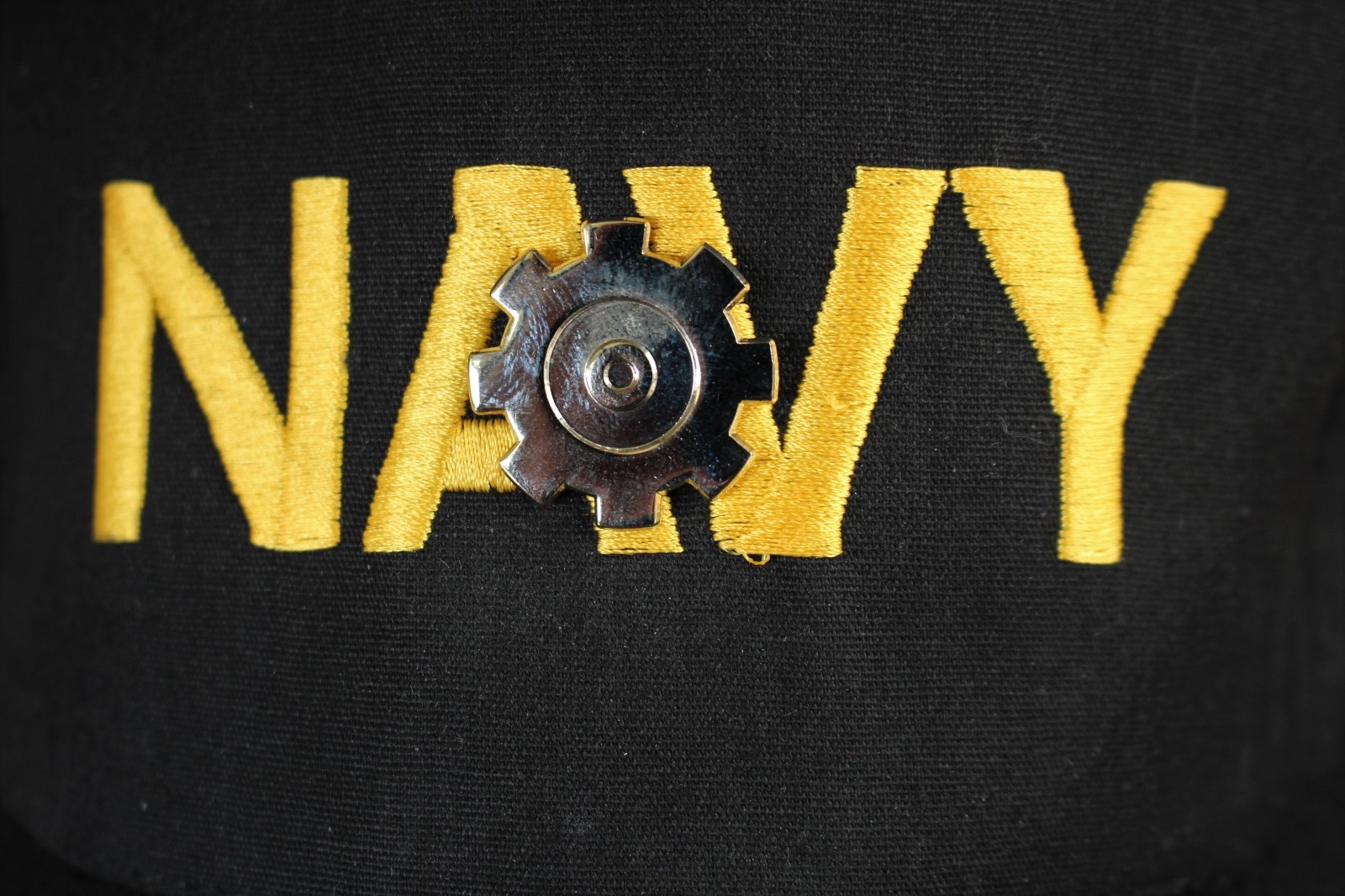 USN US NAVY ENG & HULL CREW'S EN ENGINEMAN UTILITY BALL CAP W/ BADGE | eBay