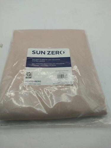 Sun Zero Panel Curtain 40in x 63in Pink 29927517378| eBay
