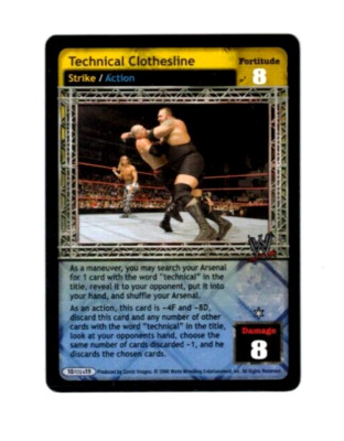 WWE Raw Deal Card: Technical Clothesline-The Big Show | eBay