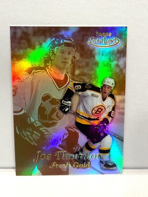 1999-00 TOPPS GOLD LABEL FRESH GOLD JOE THORNTON FG2 | eBay