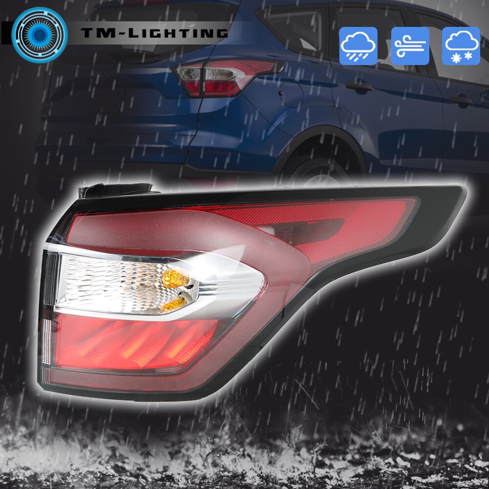 2017-2019 Ford Escape Kuga Left & Right Side Tail Light Brake Lamp ...