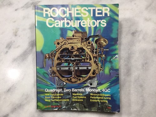 Rochester Carburators Roe & Fisher H..B. Books 1973 Manual | eBay