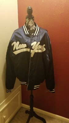 Trust Usa Collection Blue Satin Reversible Jacket | eBay