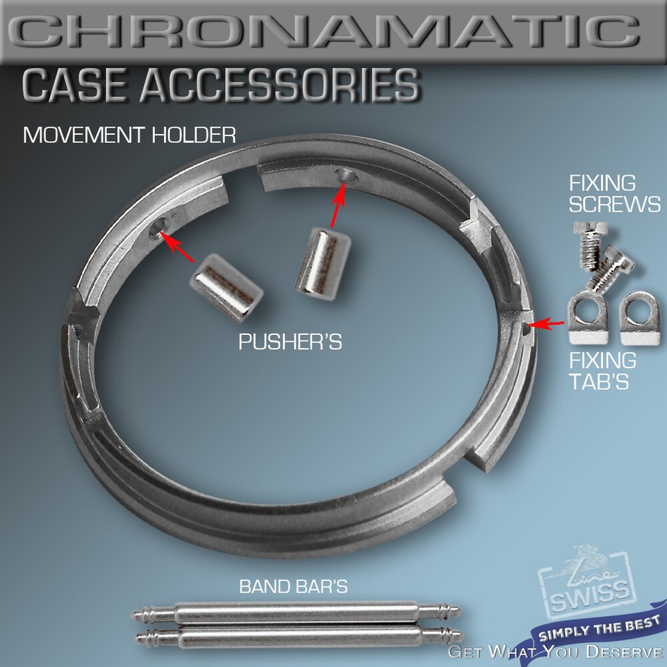 DO IT YOURSELF KIT: 7750 ETA-VALJOUX, CHRONOMATIC 44 MM, KIT: ST-ST ...
