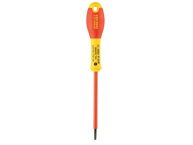 Stanley Tools - FatMax Screwdriver Insulated Parallel Tip 4mm x 100mm ...