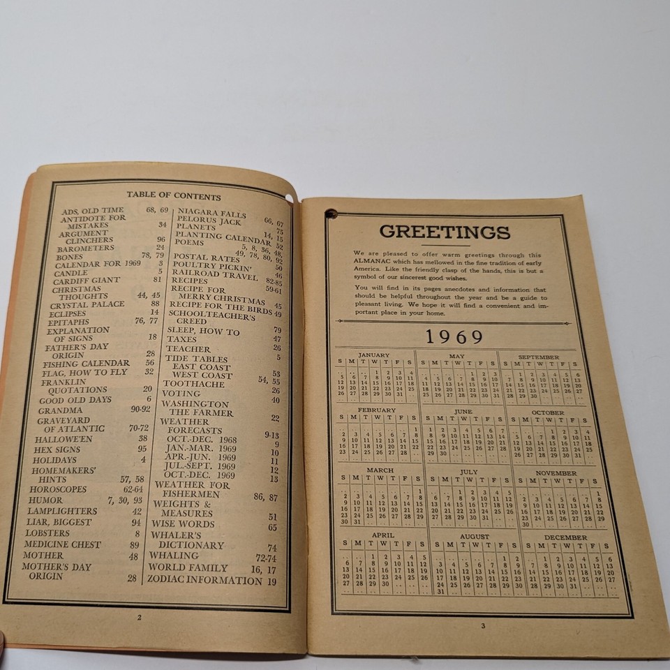 American Farm & Home Almanac 1969 Vol. 4 - can combine with others | eBay