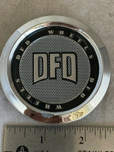 DFD Wheels Custom Wheel Rim Hub Cover Chrome Center Cap CCVE70-1P | eBay