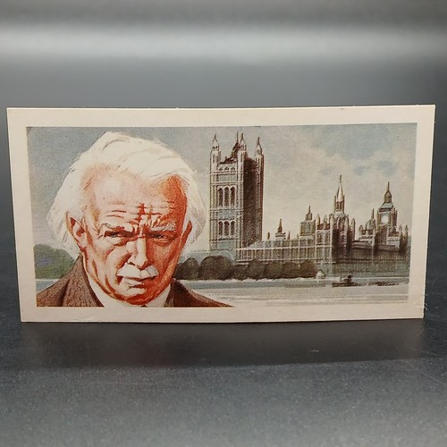 1960's Brooke Bonds Famous People #23 DAVID LLOYD GEORGE Vintage Trade Card | eBay