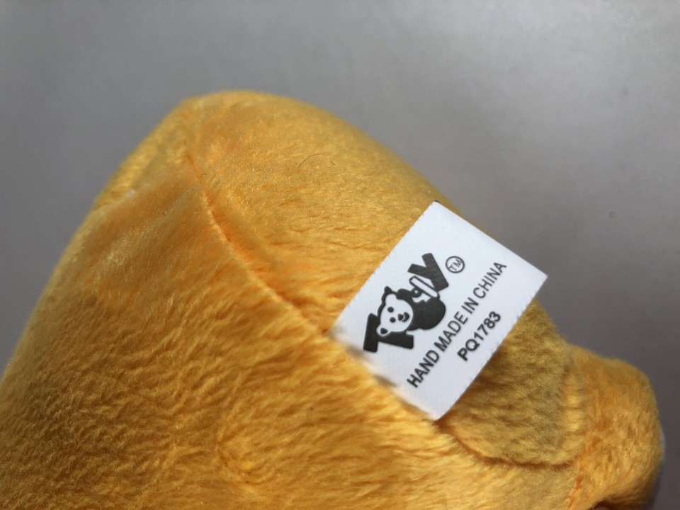 Puli International Plush Yellow Mouse 8” Red Bow Stuffed Animal Toy | eBay