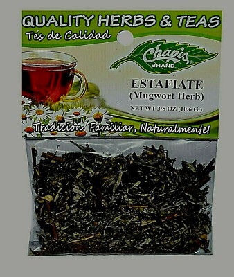 CHAPIS HIERBAS HERBS ESTAFIATE Net Wt. 3/8 oz. (10.6 g) 3, 6, 12 Packs ...