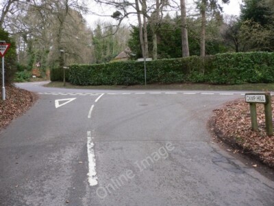 Photo 6x4 Camp Hill junction with Crooksbury Road Moor Park/SU8646 ...