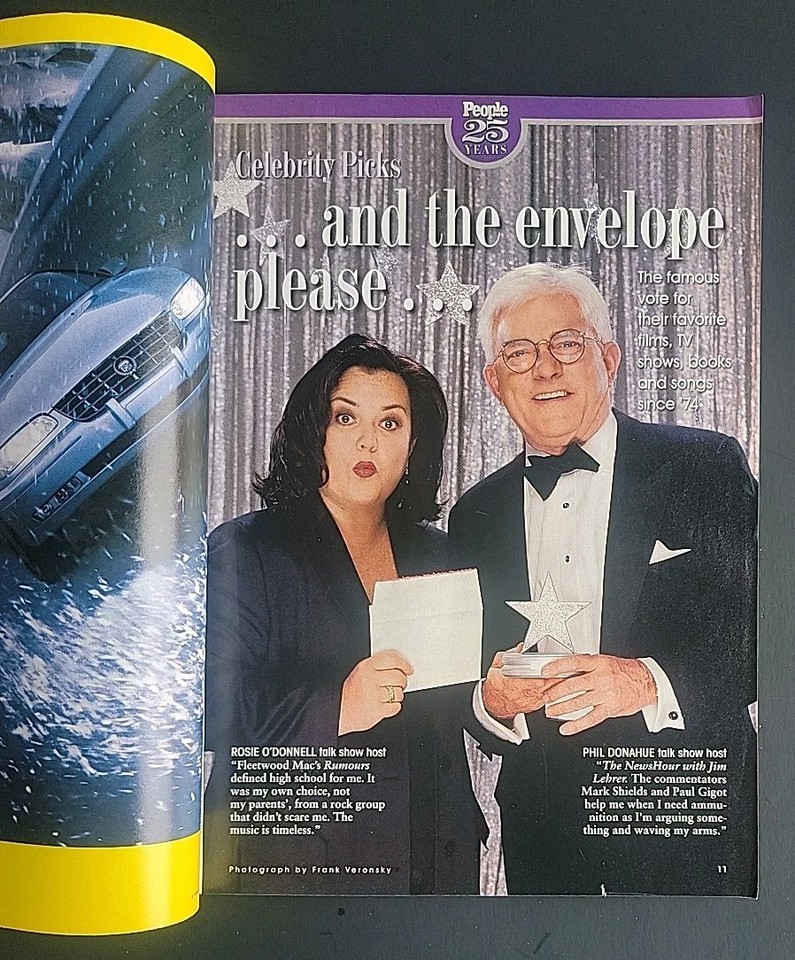 People Magazine Weekly 25 Years Special Anniversary Issue March 1999 ...