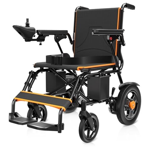 POWET Electric Wheelchairs for Adults, Foldable Lightweight - Scratch ...