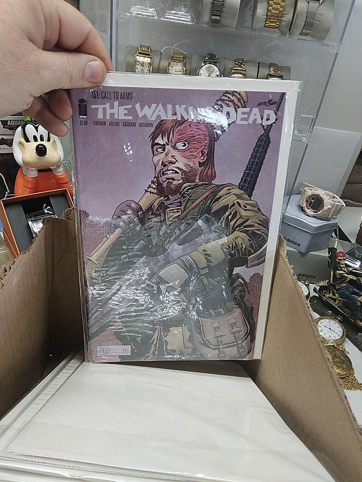THE WALKING DEAD Comic Lot 55 Issues IMAGE Skybound 2003 ROBERT KIRKMAN ...
