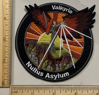 MILITARY BLACK OPS PATCH - NROL-33 VERSION (B) VALKYRIE NULLUS ASYLUM ...