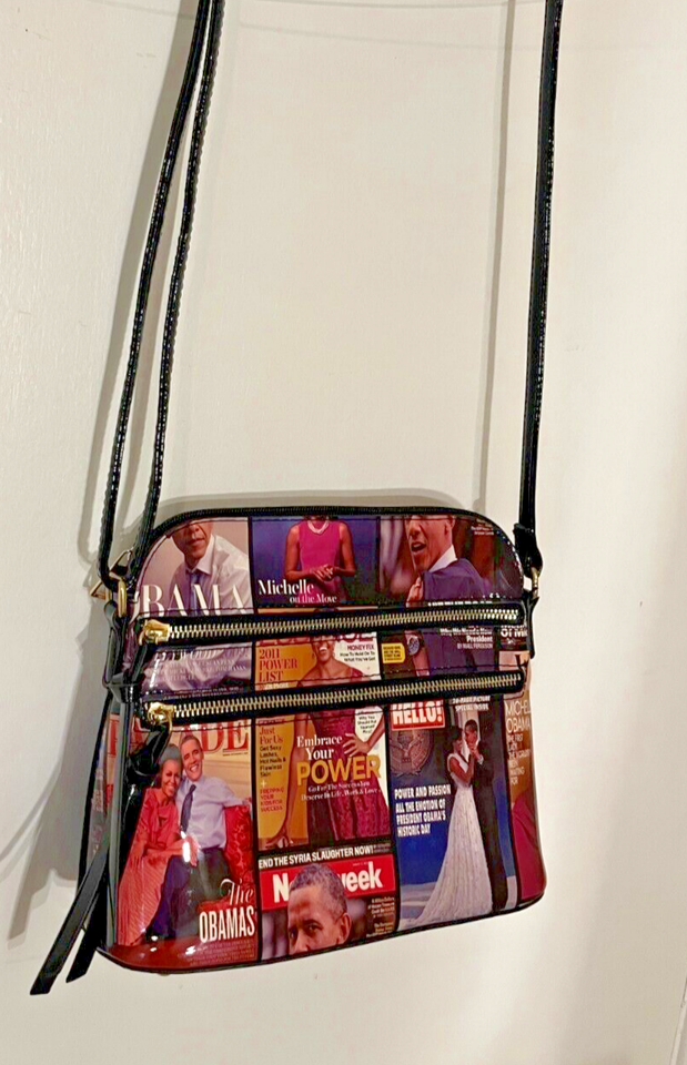 Michelle Obama Shoulder/Crossbody Bag & Wallet 9x10x4 Pockets 6 | eBay