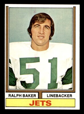1974 Topps Football #68 Ralph Baker EX/MT *d5 | eBay