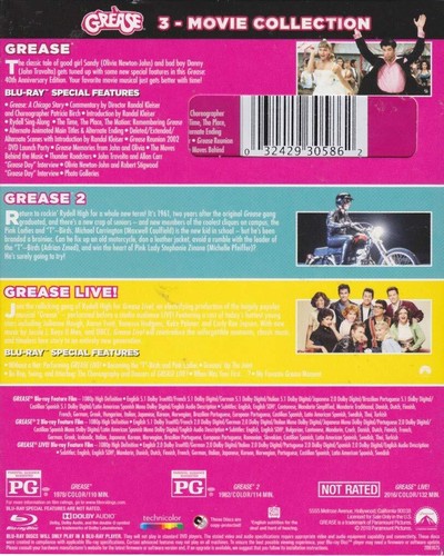 Grease 3-Movie Collection with Mini Yearbook | eBay