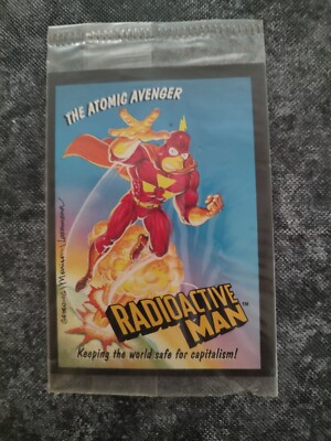 Radioactive Man The Atomic Avenger. (1994) The Simpsons Promo B6 ...